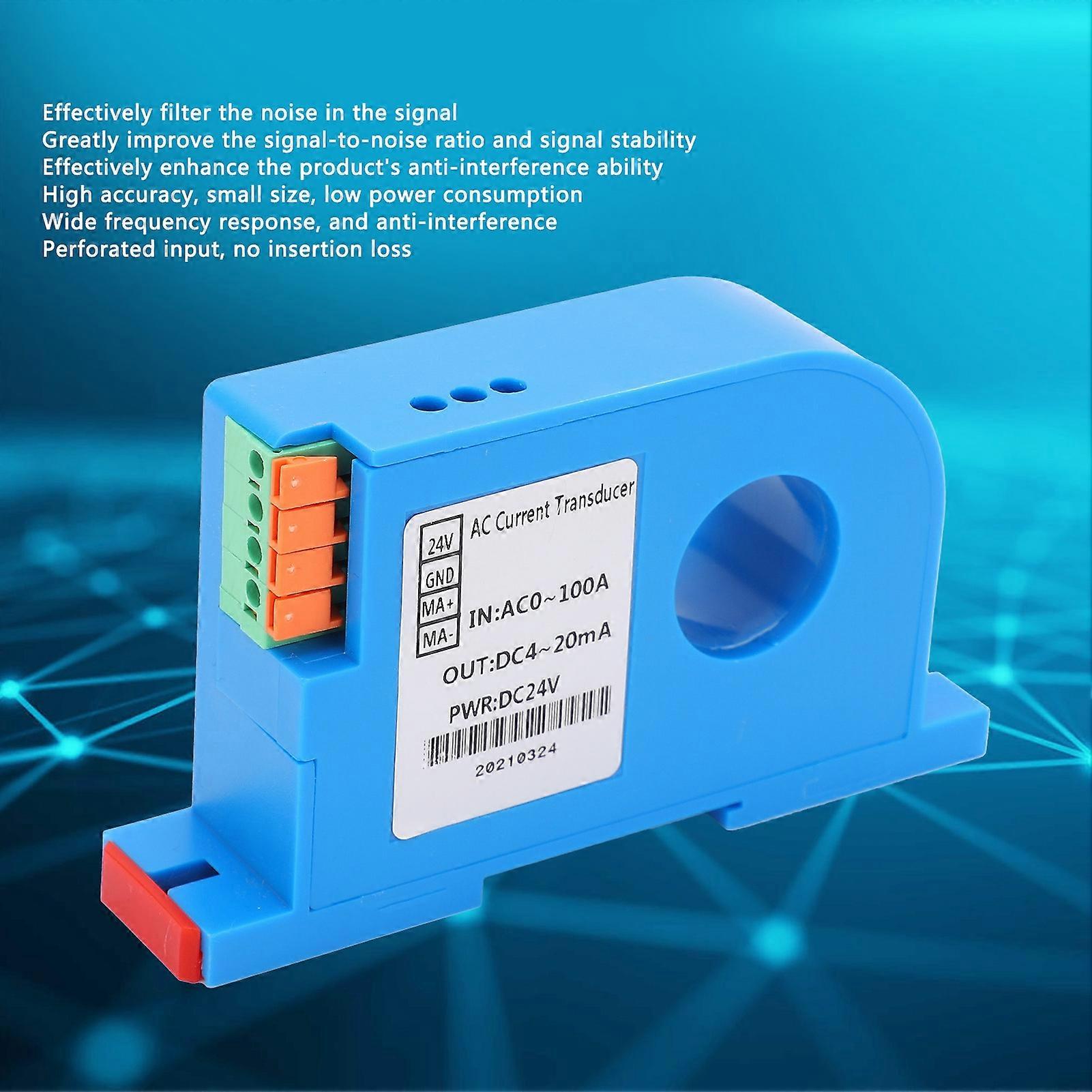 AC Current Transmitter DC4-20mA Output Power Distribution Control ...