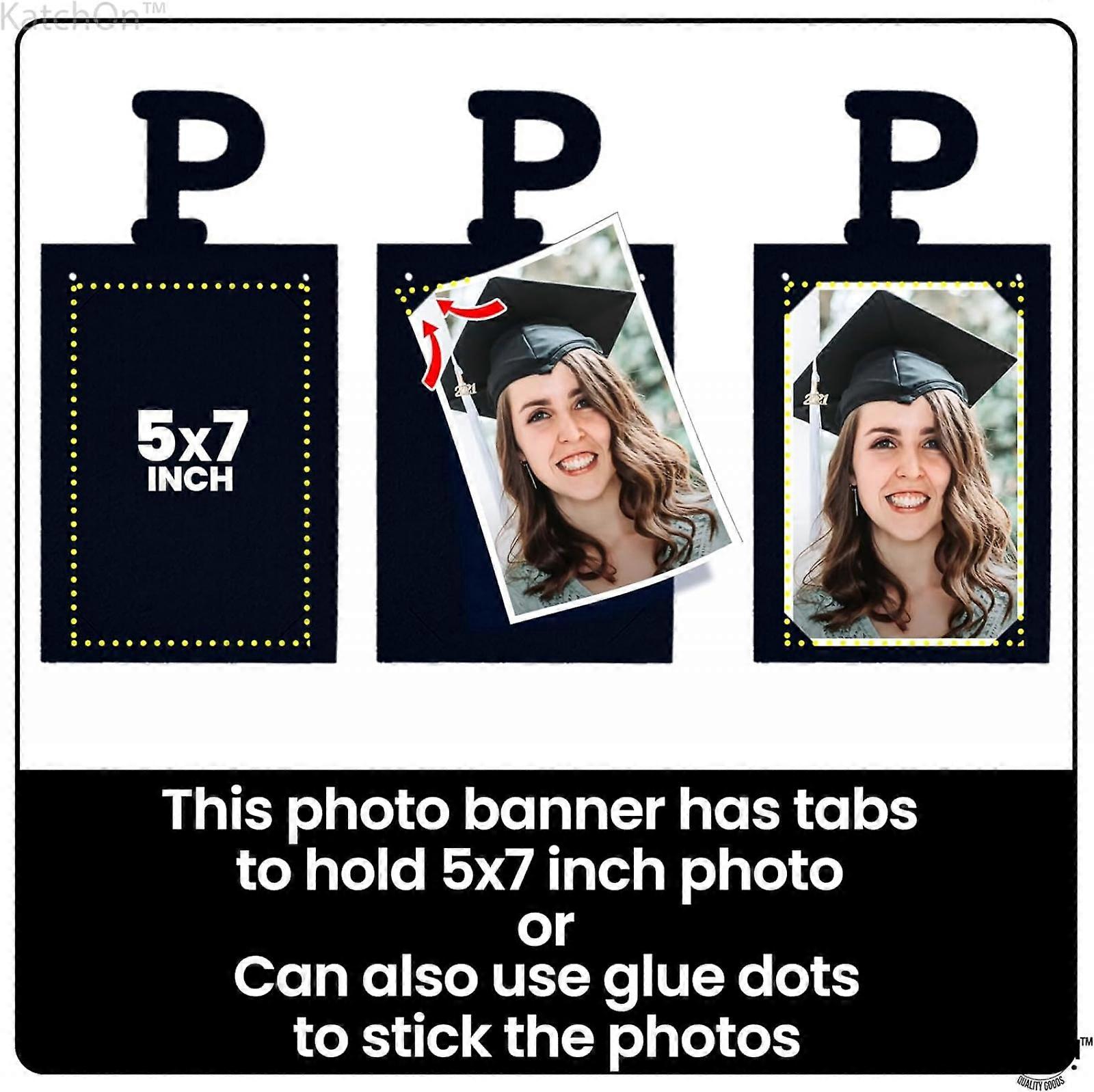 Graduation Photo Banner 2024 - Large,Felt Graduation Picture Banner ...