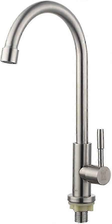Sus304 Brushed Stainless Steel Kitchen Sink Faucet | Fruugo UK