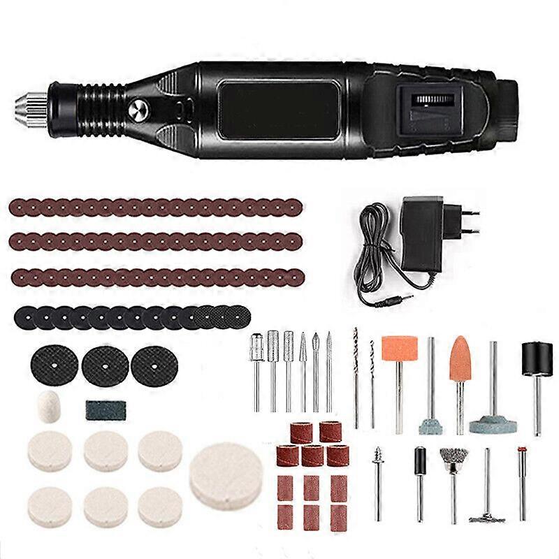 Cordless Electric Mini Drill Grinder Engraving Rotary Tools 105pcs Kit ...