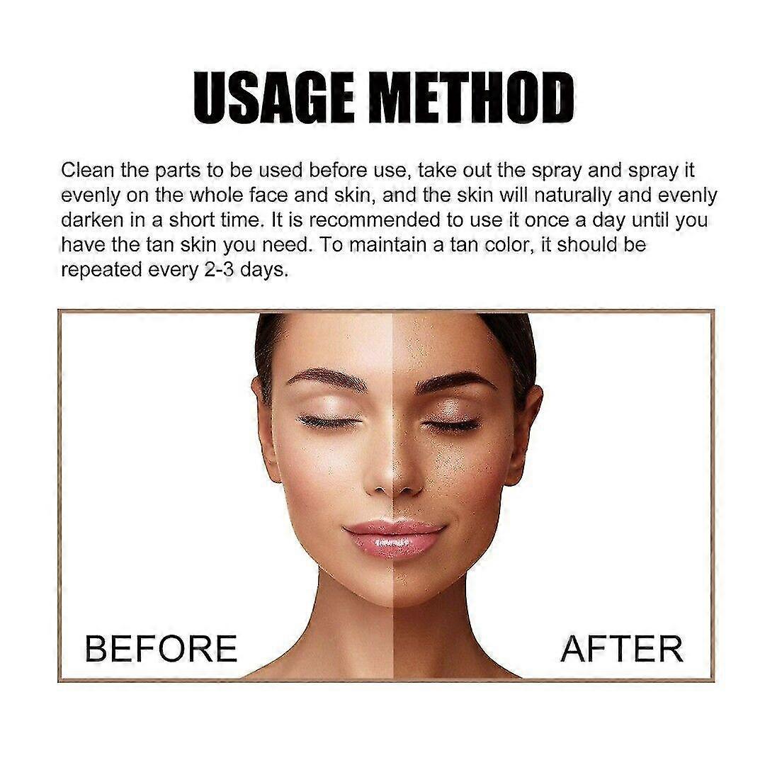 100ml Two-Phase Tanning Spray Watermelon Refreshing Moisturising Tanning Spray | Fruugo UK