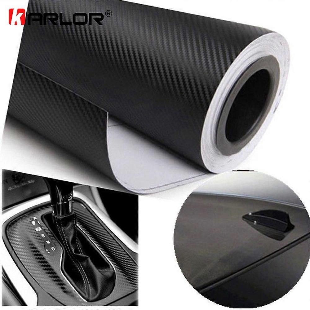 127cmx15cm 3D 3M Auto Carbon Fiber Vinyl Film Carbon Car Wrap Sheet ...