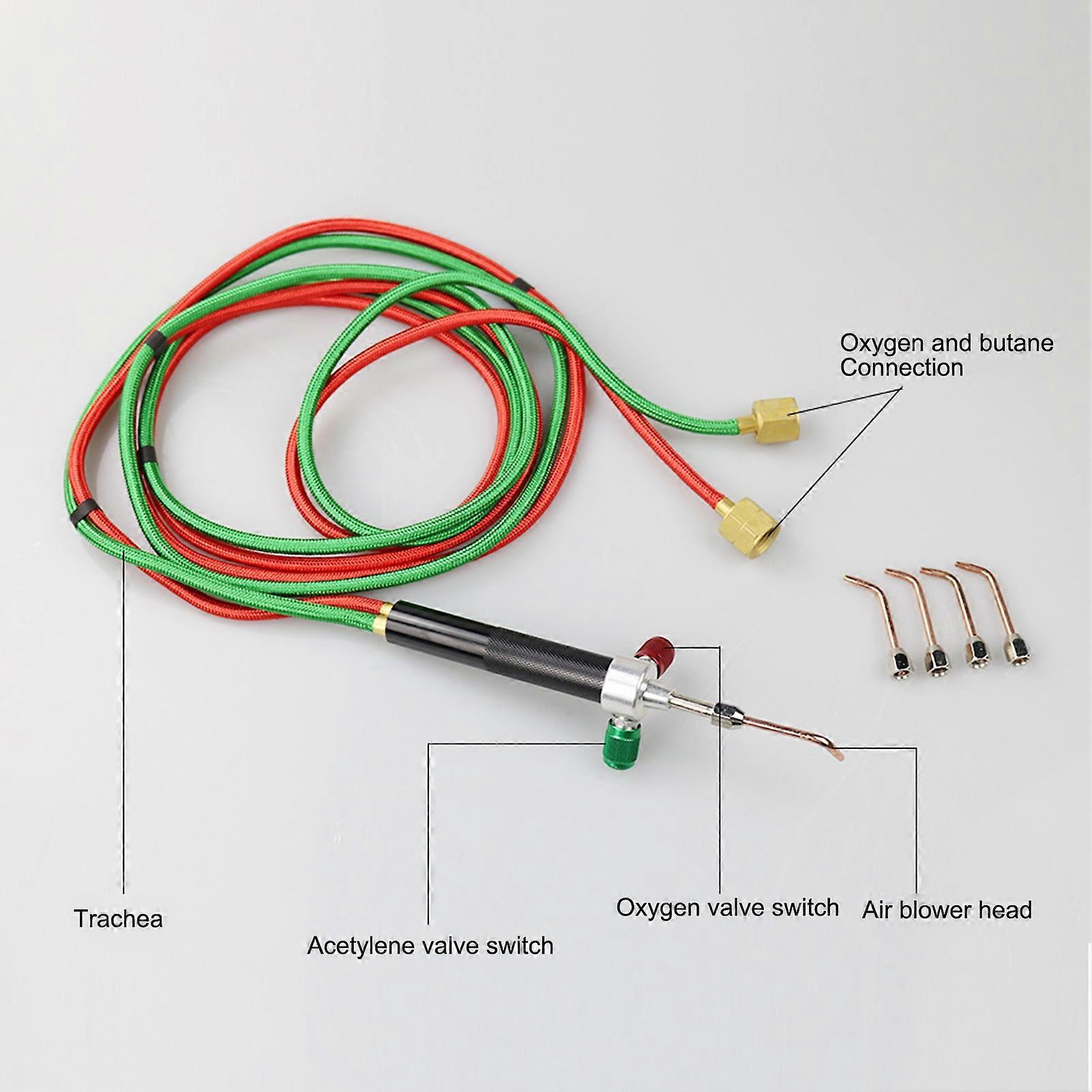 Mini Oxygen Little Torch Alloy Steel Welding Torch Kit Soldering Tool ...
