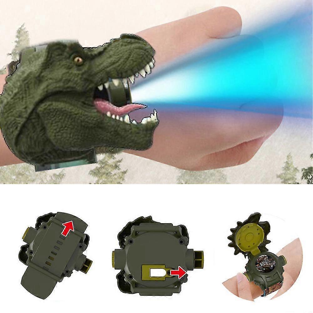 Kids Dinosaur Watch Projector Night Toy Flashlight Toys Gift | Fruugo UK