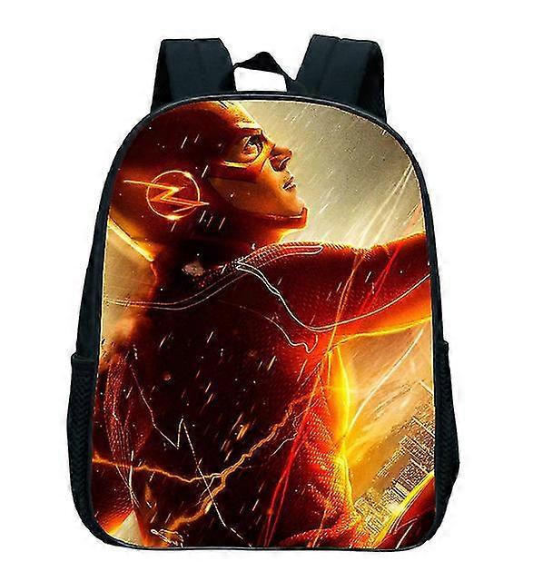 The Flash Cartoon Kindergarten Backpack 12 Inch Cool Kids Boys School ...