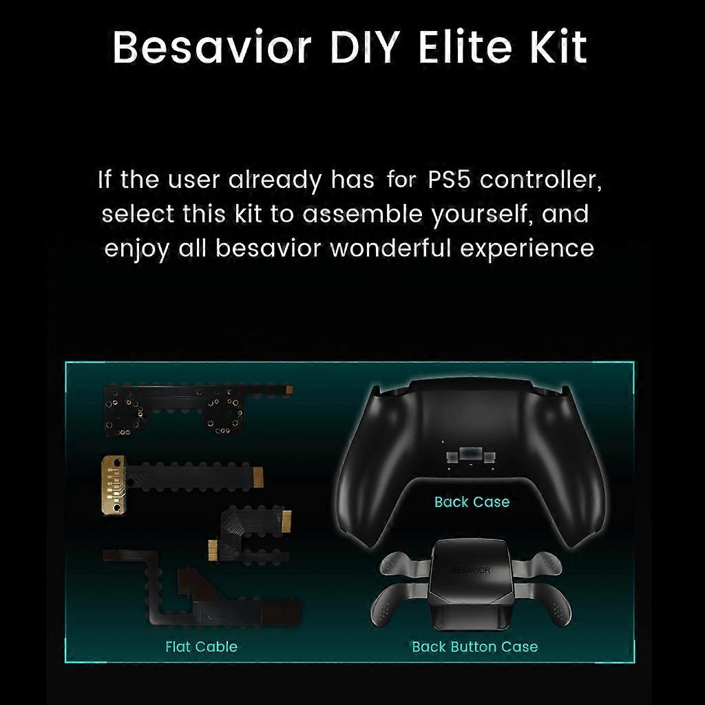 Back Button Attachment for Controller Joystick Rear Button With Turbos Key Adapter Controller ...