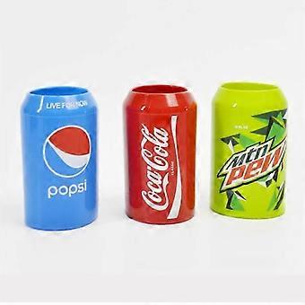 Coke Silicone Can Sleeve/Lid, Disguise Cans as Soda Cans, Red, 3 Pack ...