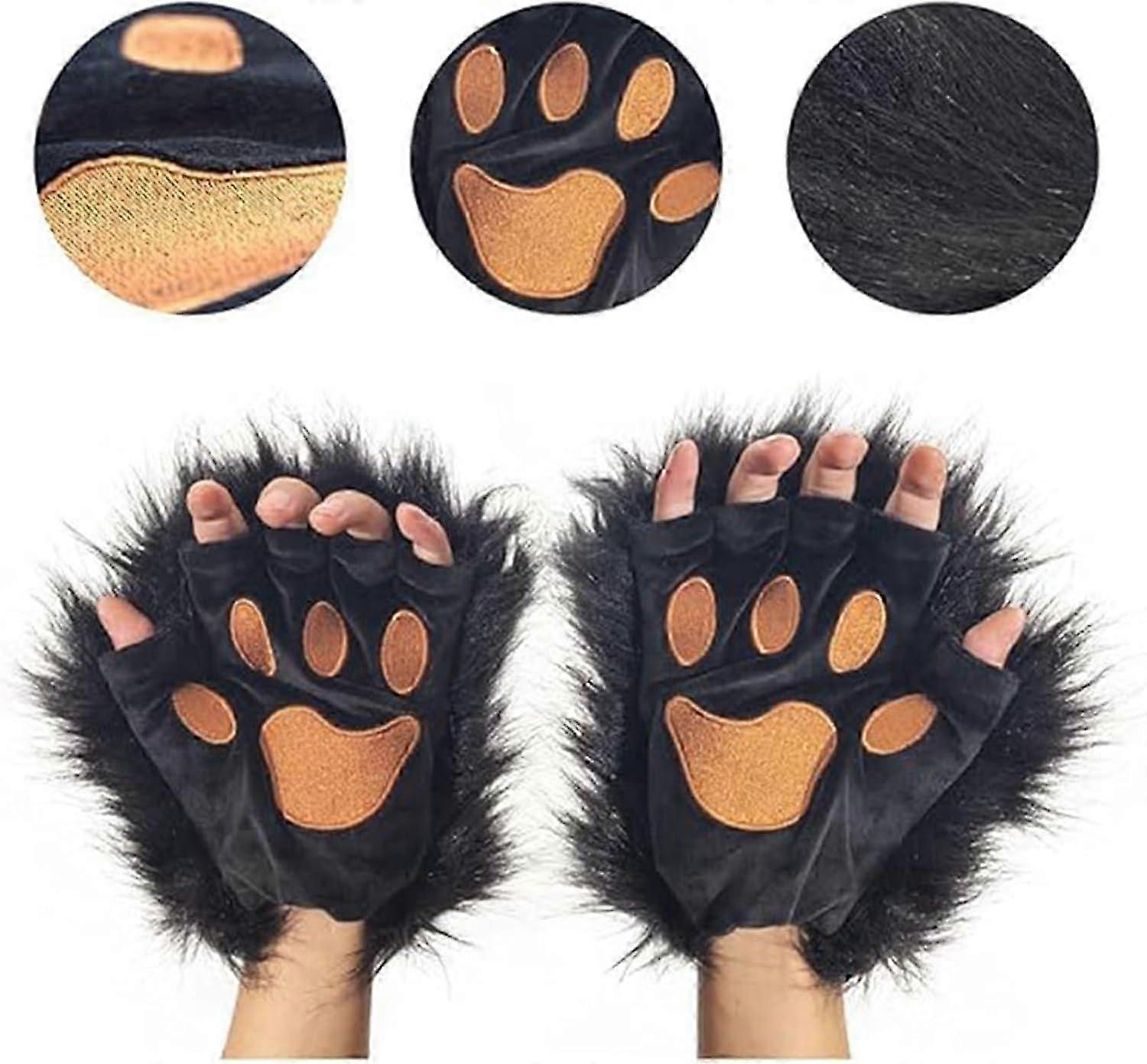 Halloween Cat Mask Set, Furry Costume, Fox Costume Cosplay Costume ...