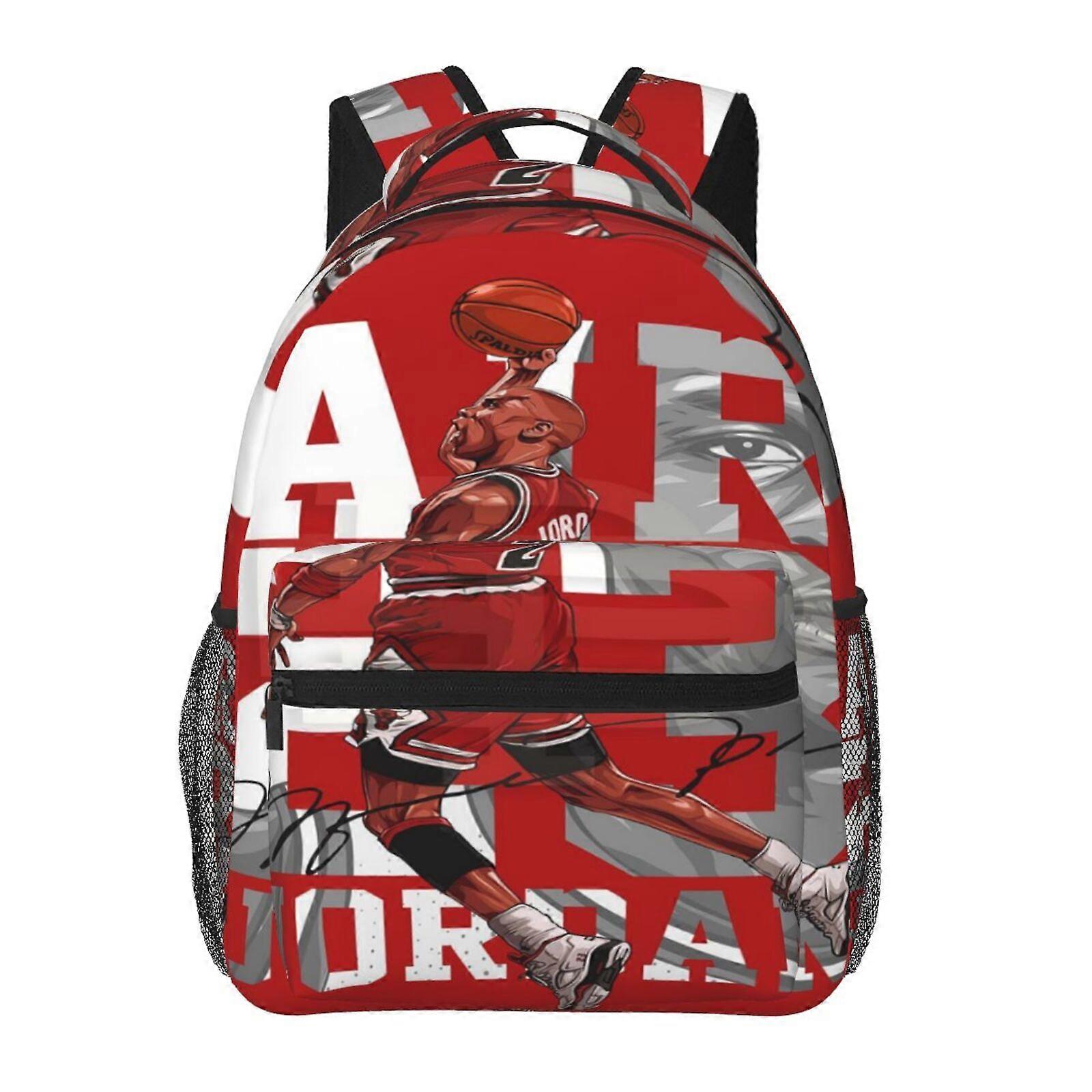 t48 Michael Jordan Backpack for Travel and Outdoor, Durable Rucksack ...