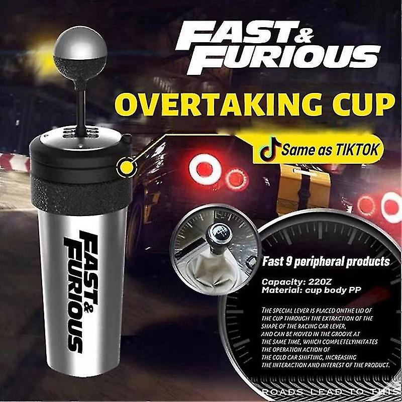 Fast And Furious 9 Shift Overtaking Cup Speed 9 Straw Cup | Fruugo UK