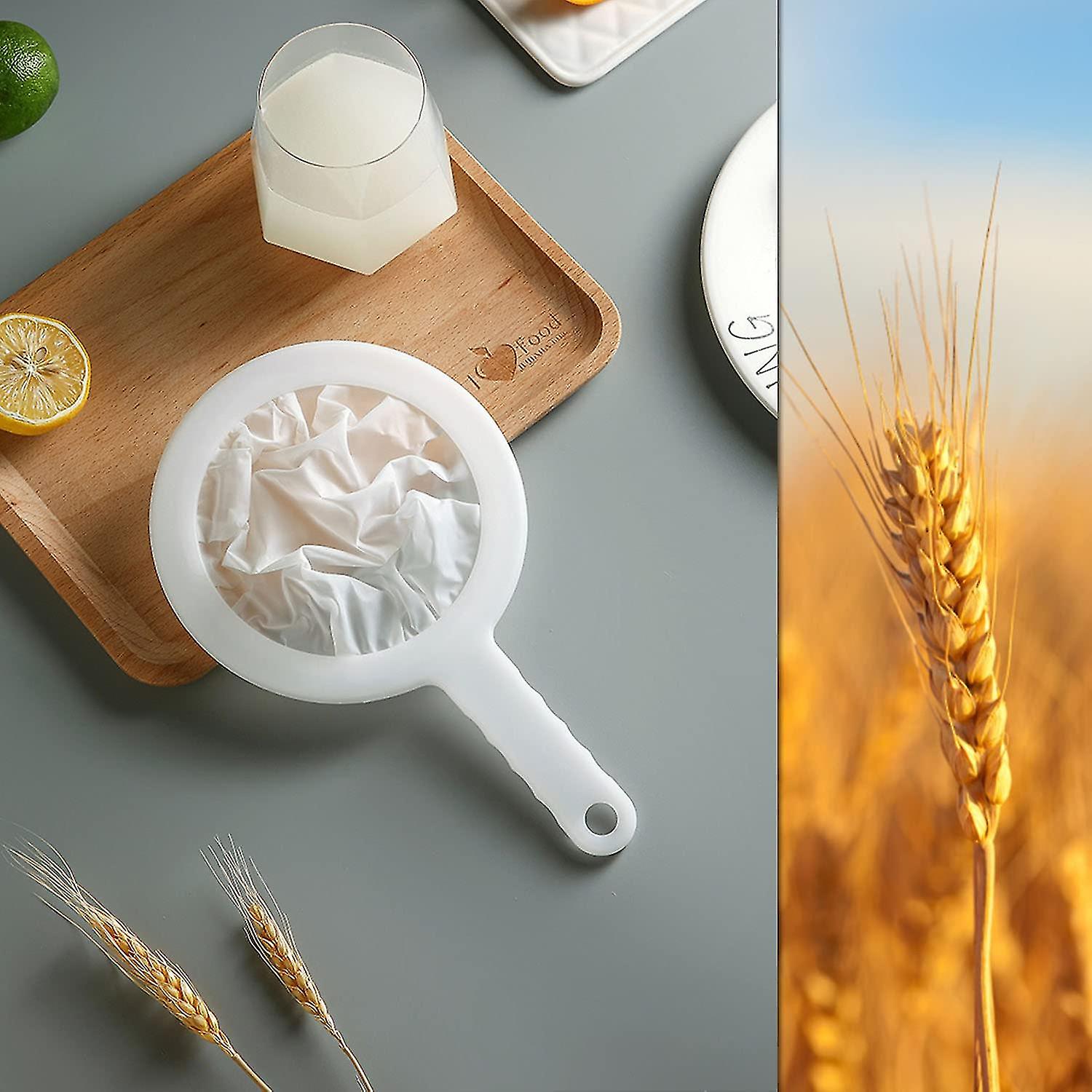 3 Pieces Soy Milk Strainer Food Filter Kitchen Ultra Fine Mesh Strainer ...