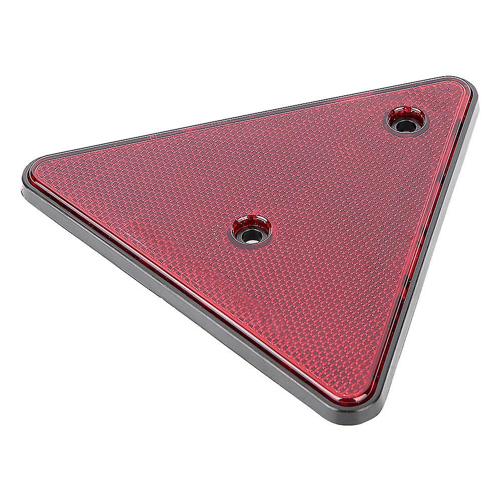 Safty Rear Triangle Red Reflector for RV Trucks Trailers Gatepost ...