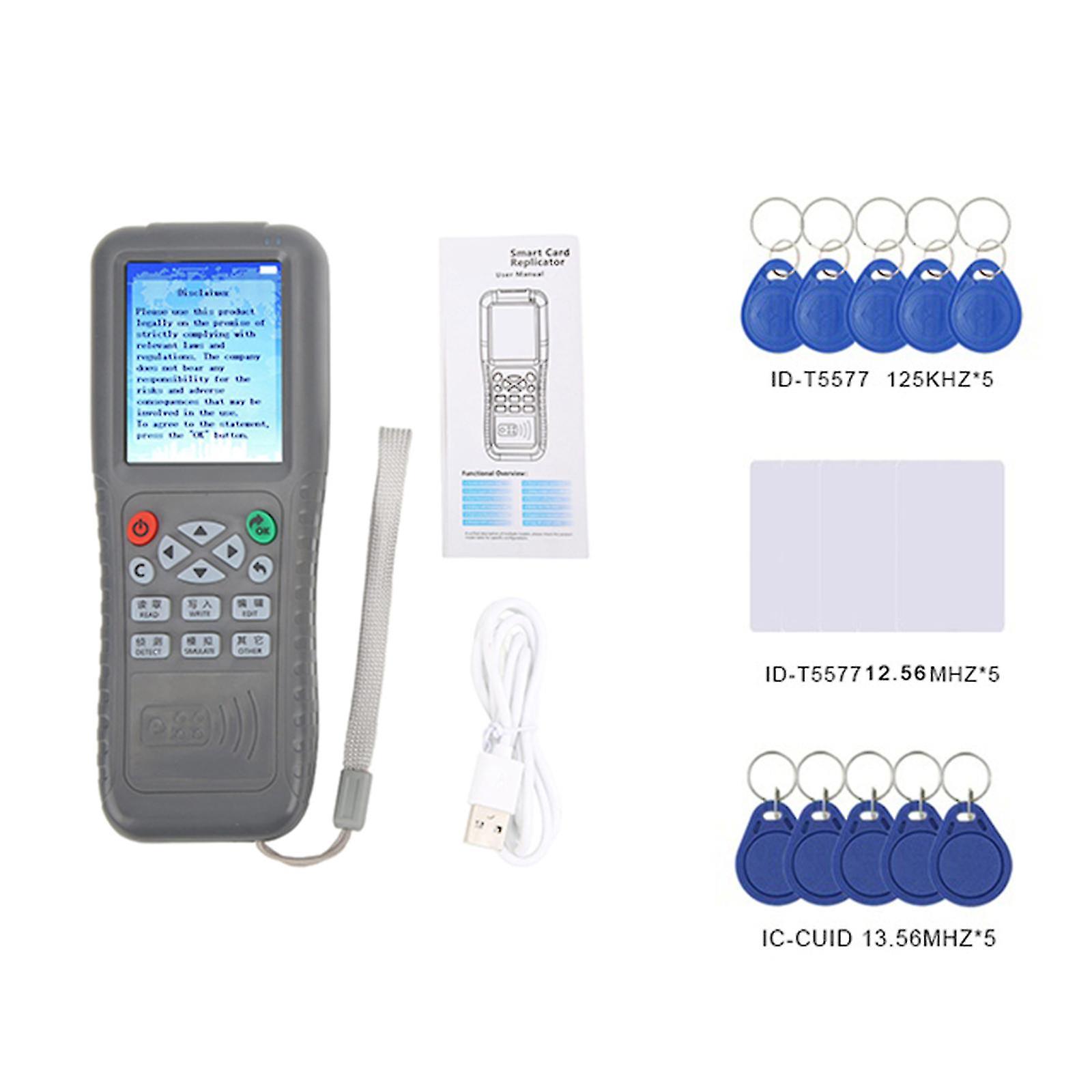 Full Frequency Card Copier Reader Writer Duplicator For Ic Id Cards ...