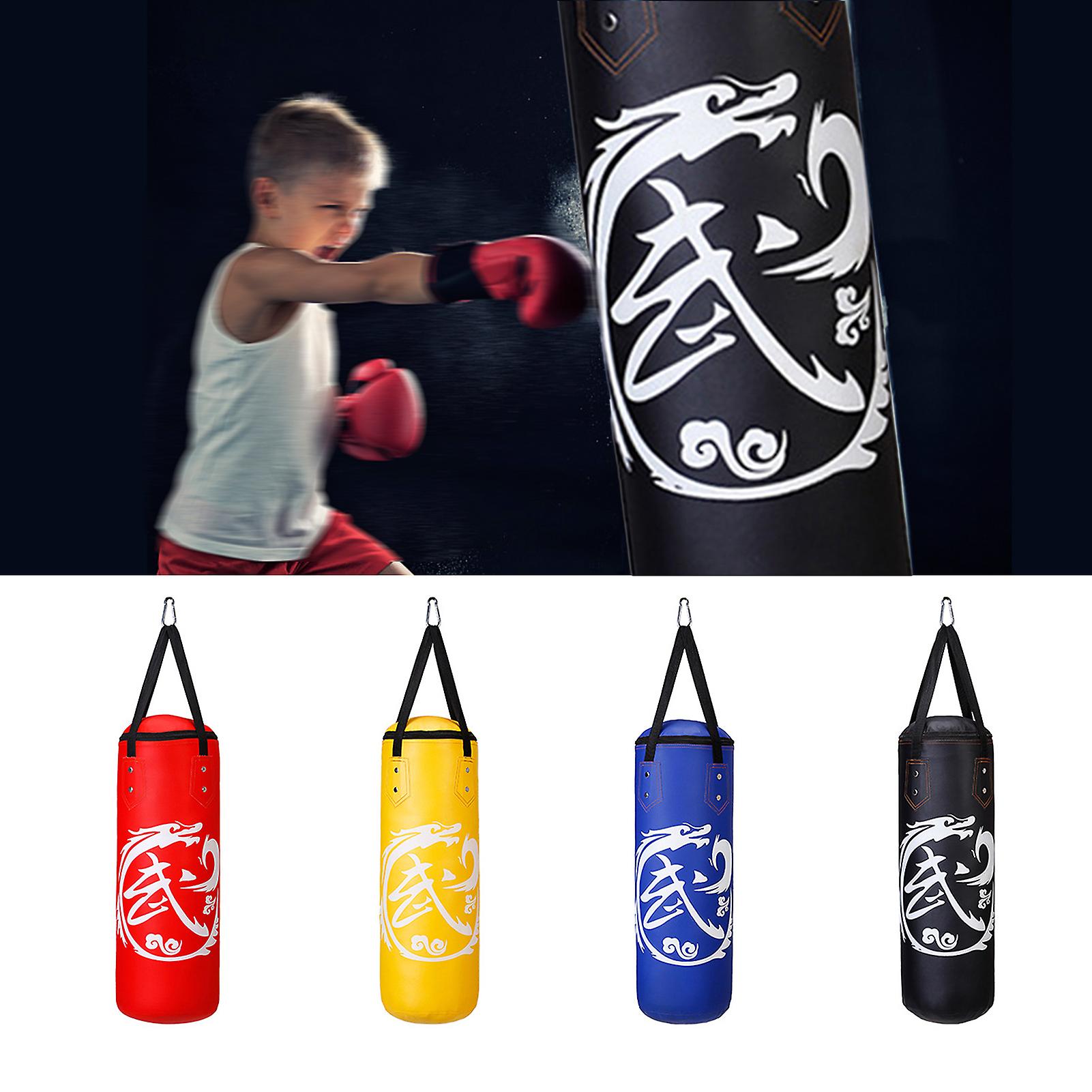 Punching Bag Unfilled Kick Boxing Pouch Pu Leather Training Pouching ...