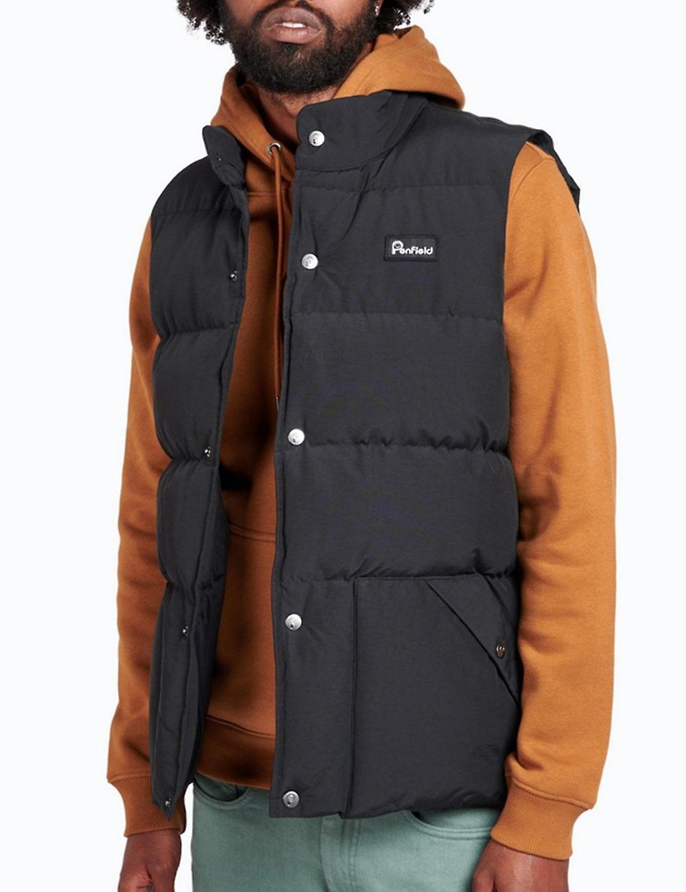 Men's Penfield Outback Vest - Black | Fruugo UK