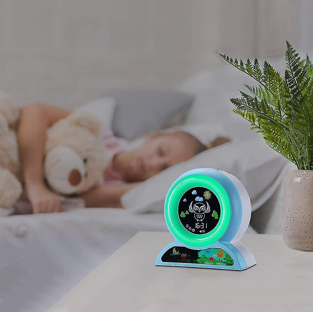 Kids Light Alarm Clock, Wake Up Light Alarm Clock, Kids Sleep Training ...