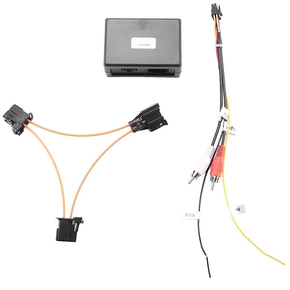 External Aux Audio Input Optical Fiber Decoder Audio Input Decoder For ...