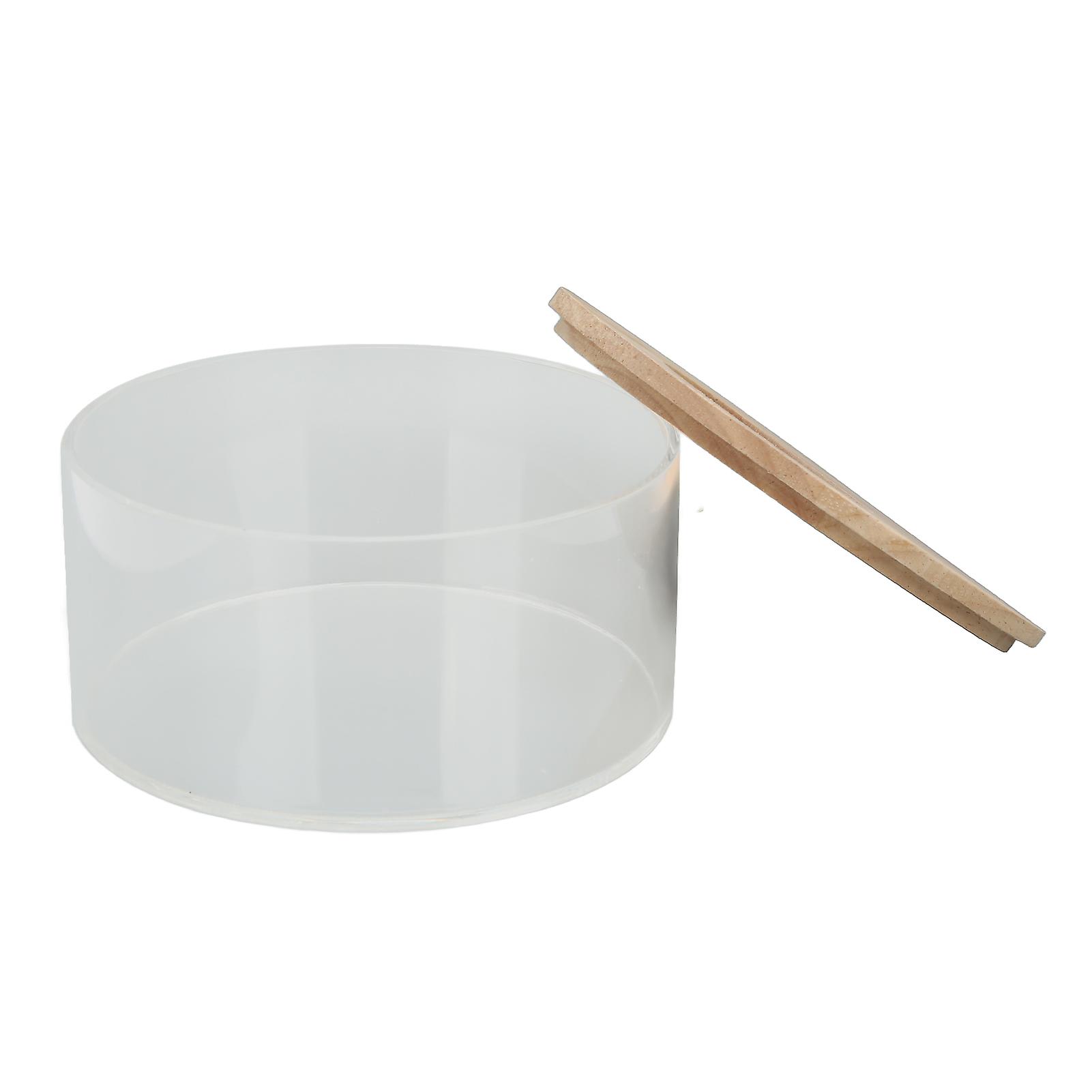 Hamster Sand Bathtub Small Round Shaped Pet Sand Box Transparent ...