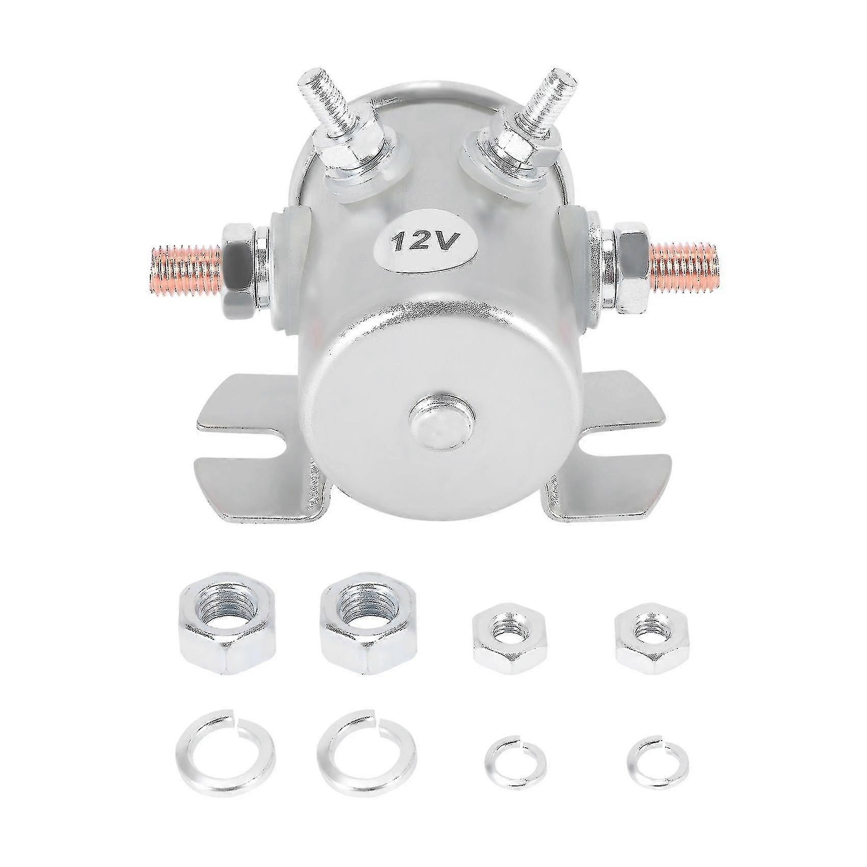 Max 300a Continuous Duty Solenoid Relay 12v Dc Solenoid For Golf Carts ...