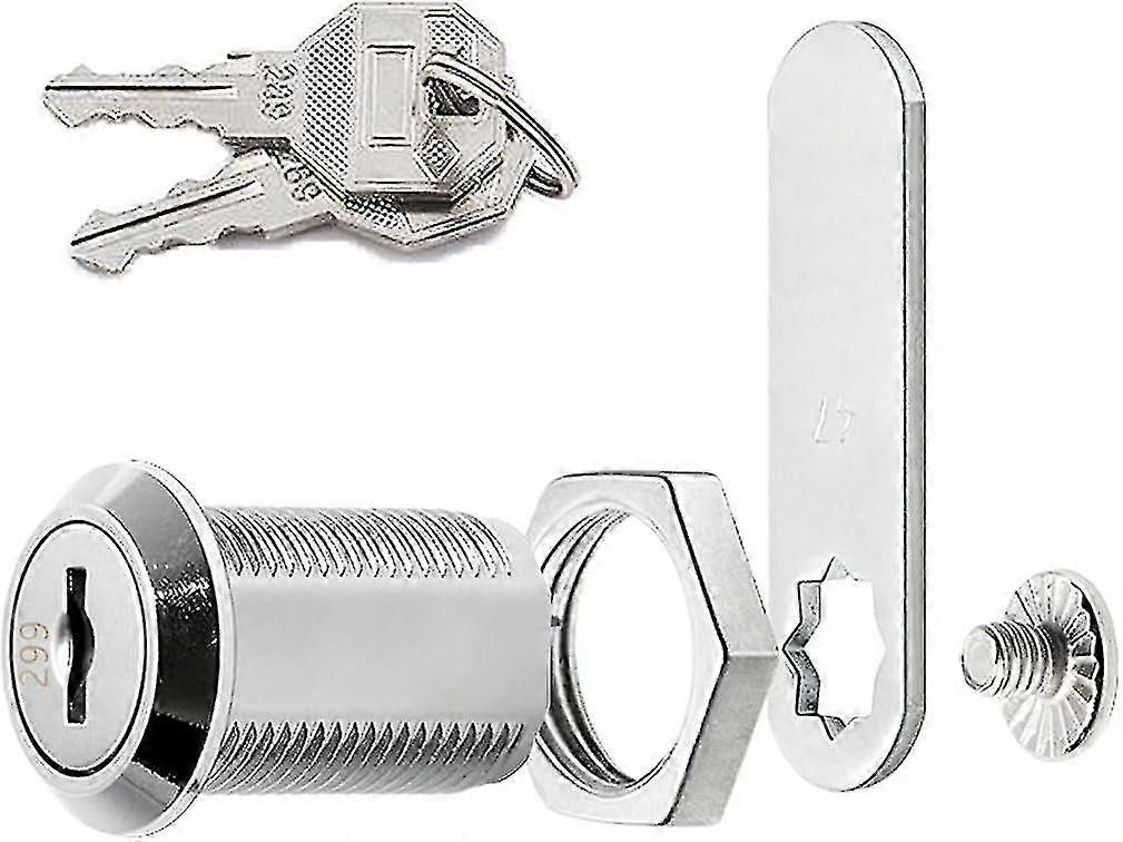 2 Pack Mailbox Lock 30mm Security Lock - Furniture Lock - Cam Cylinder ...