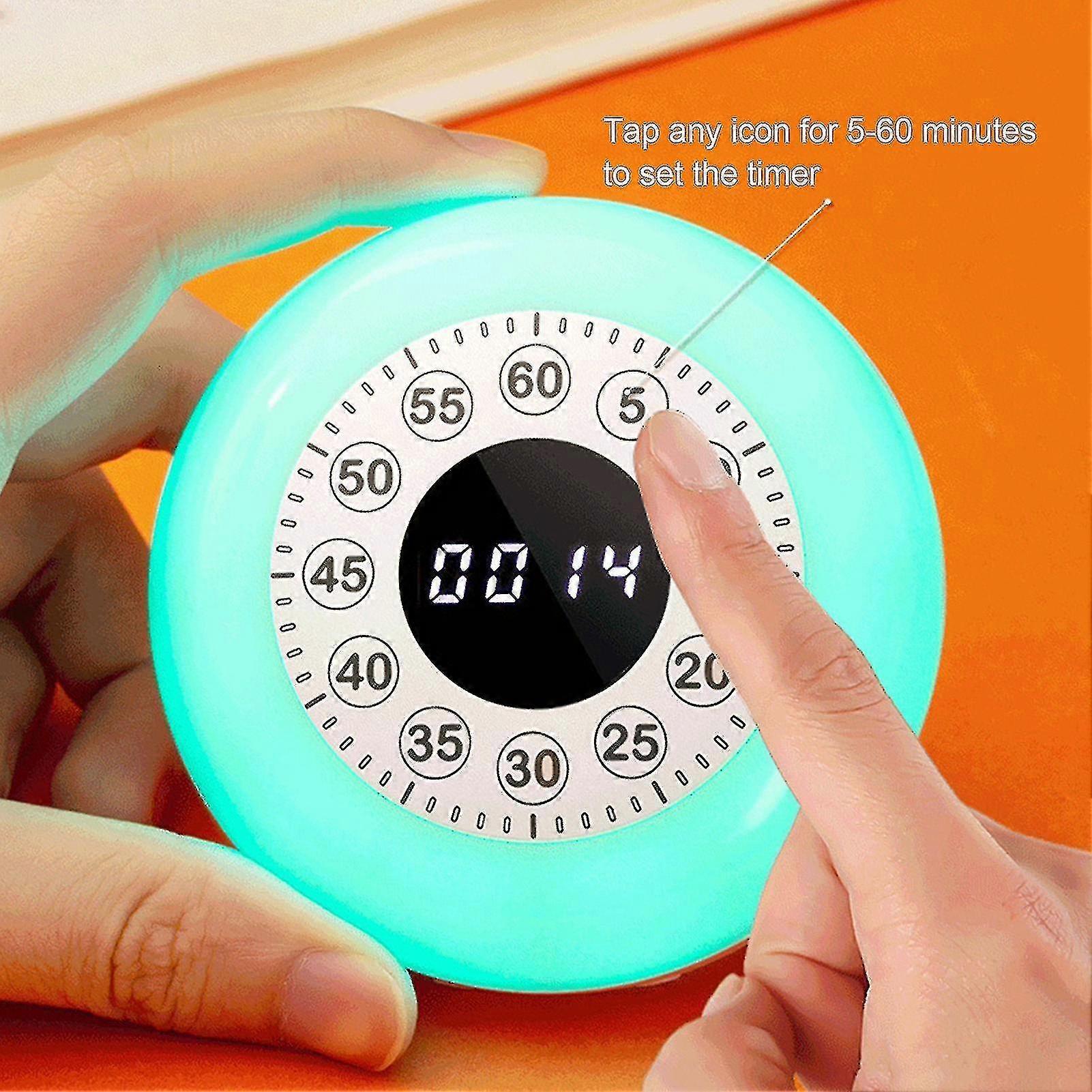 Rechargeable Visual Timer With Rgb Light 60 Minute Countdown Clock Kids ...