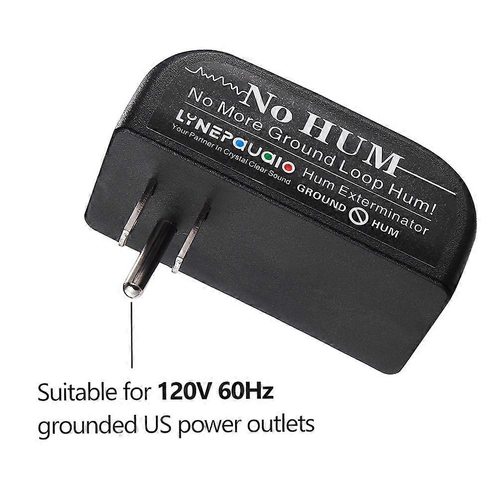 LYNEPAUAIO Buzz Eliminator AC Ground Loop Noise Eliminator Plug-In AC ...