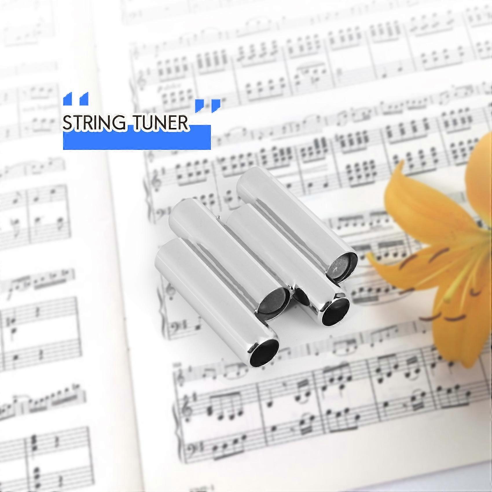1Pcs Stainless Steel Violin Tuner Pro Tuning Violin Mandolin Metal ...