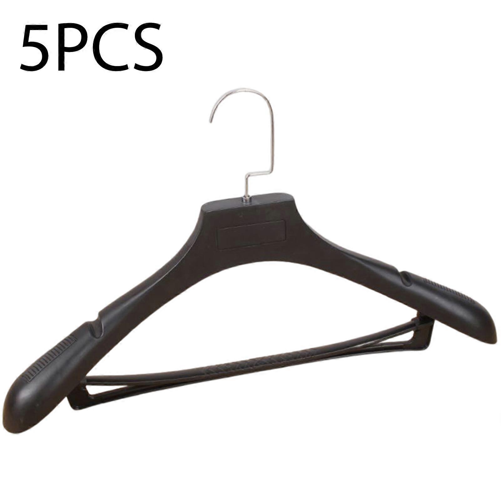 Wide Shoulder Seamless Plastic Clothes Rack Clothing Store Suit Clothes ...