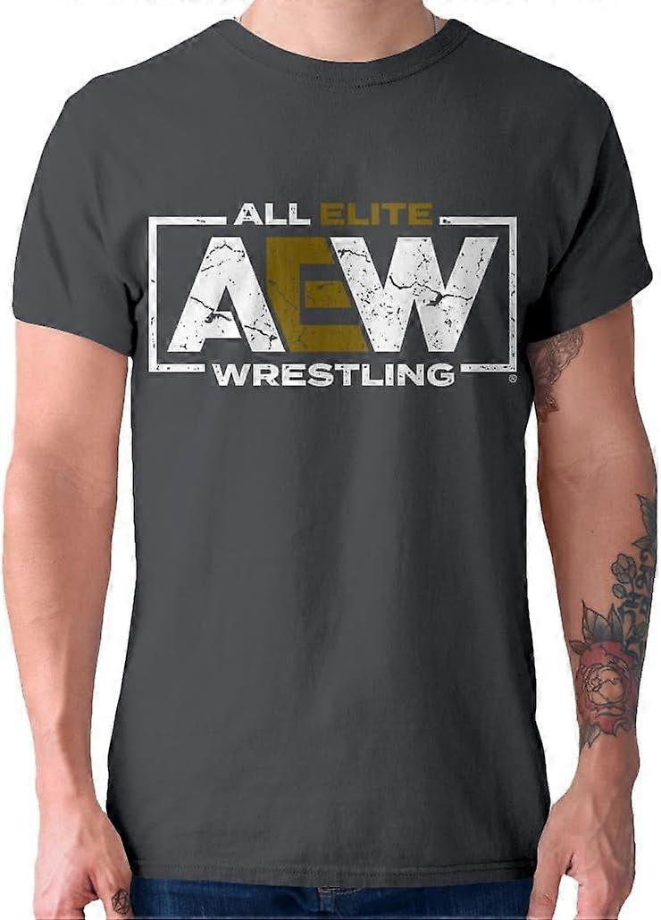 AEW All Elite Wrestling Logo Men's and Women's Short Sleeve T ...