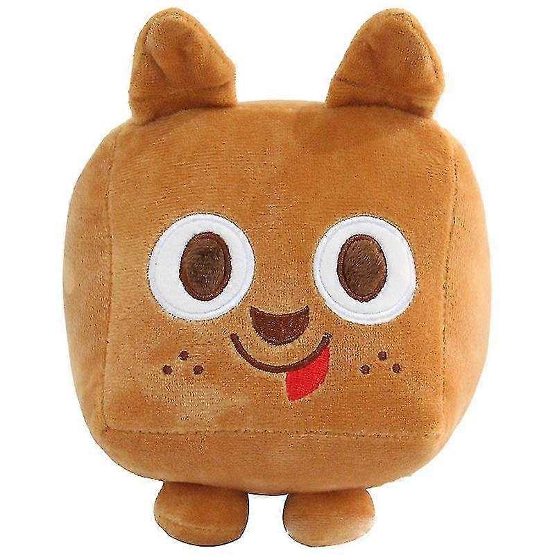 Big Games Cat Plush With Code Pet Simulator X Square Cat Plush Toybrown ...