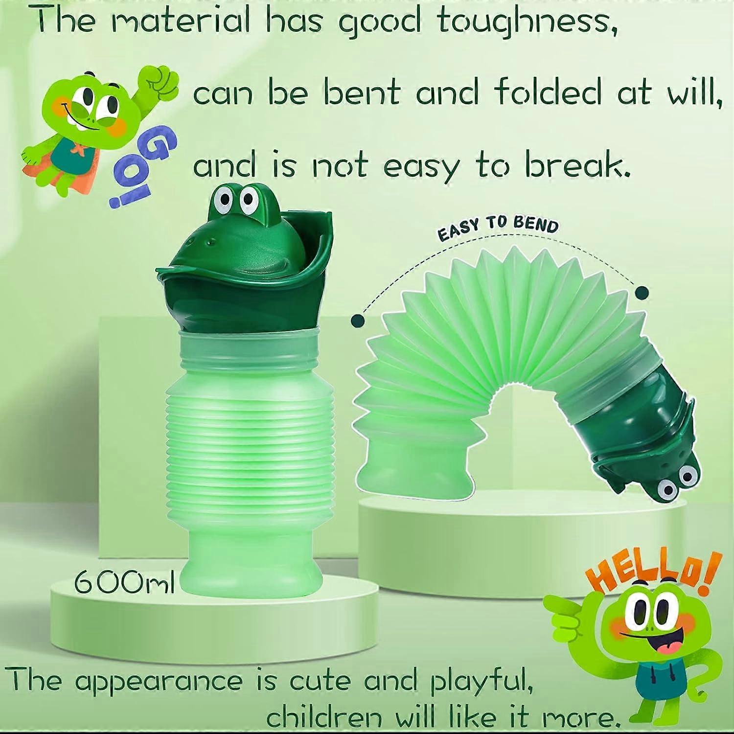 Shrinkable Urinal, 750ml Male Female Portable Mobile Toilet Potty Pee ...