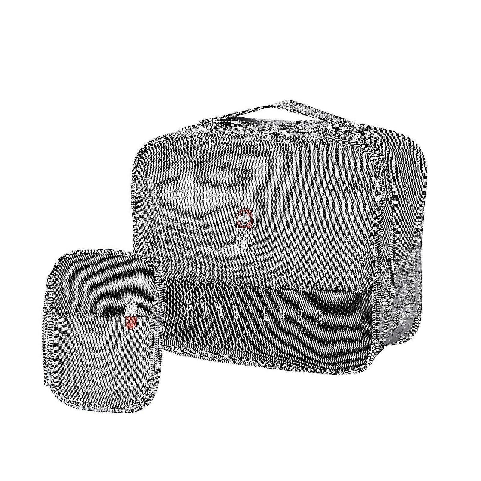 Pack Of 2 Medicine Bag, Large Capacity, Waterproof Emergency Bag ...