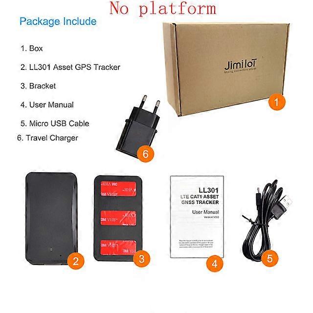 4G LTE Cat 1 Asset GNSS Tracker LL301 voice Monitor gps Locator for car ...