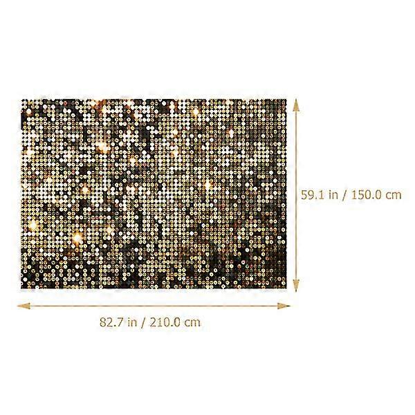 Gold Party Backdrop for Photography - Sparkling Birthday Backdrop ...