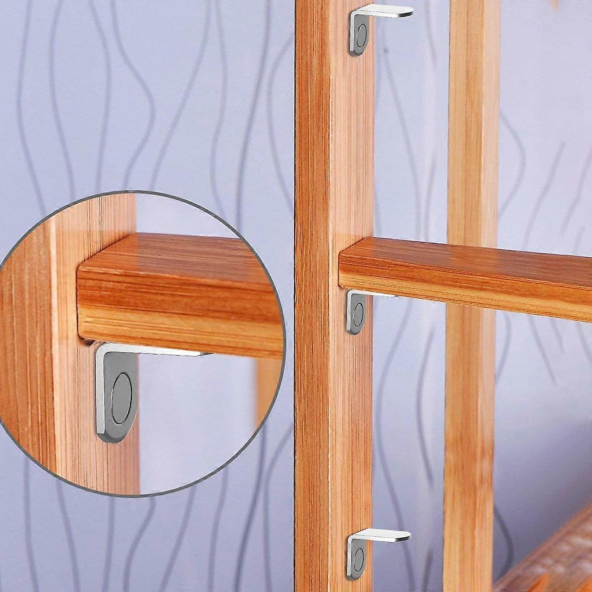 50 Pcs Metal Cabinets Metal Shelves Shelf Support Furniture Bookshelf ...