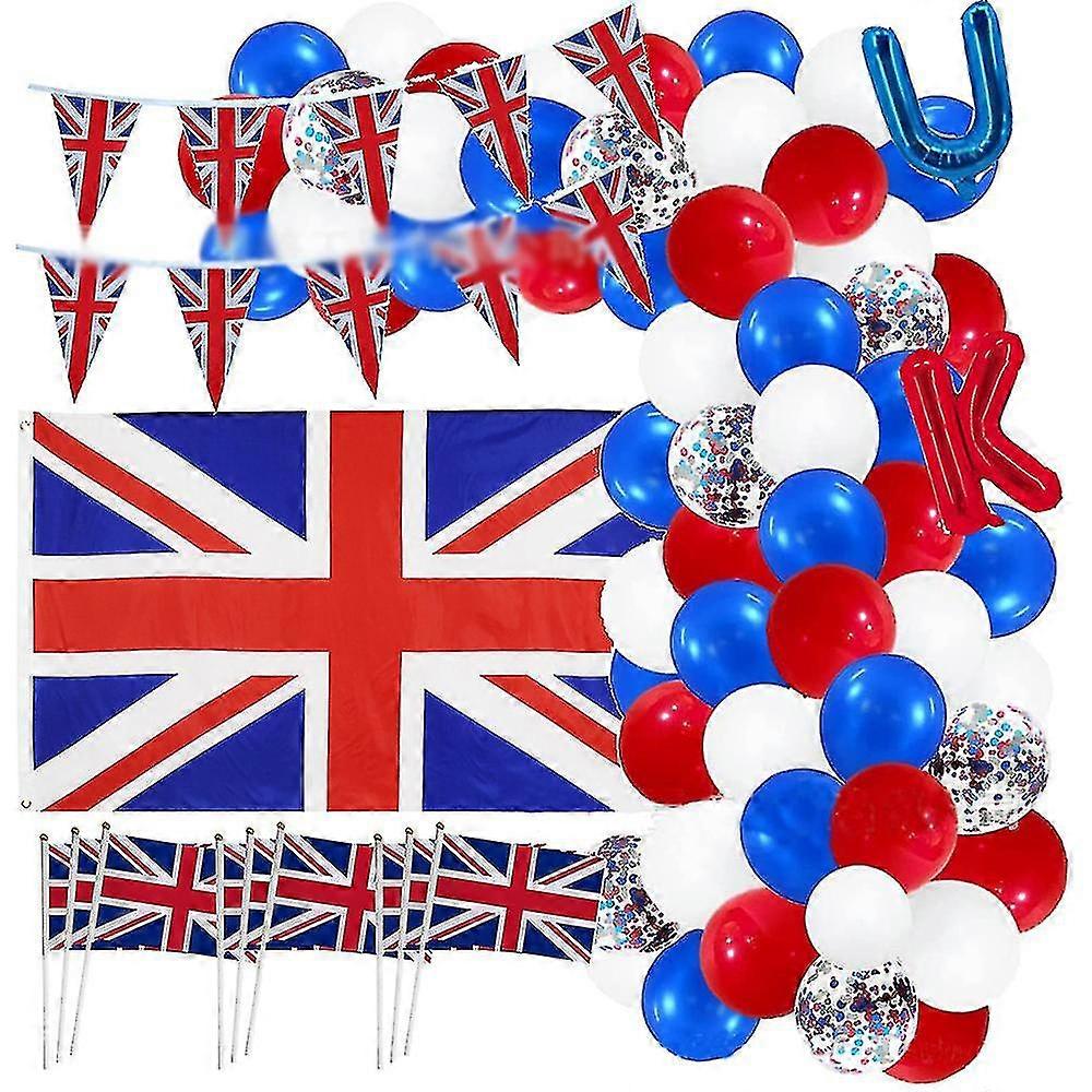 British National Day Holiday Union Jack Party Supplies - Union Jack ...