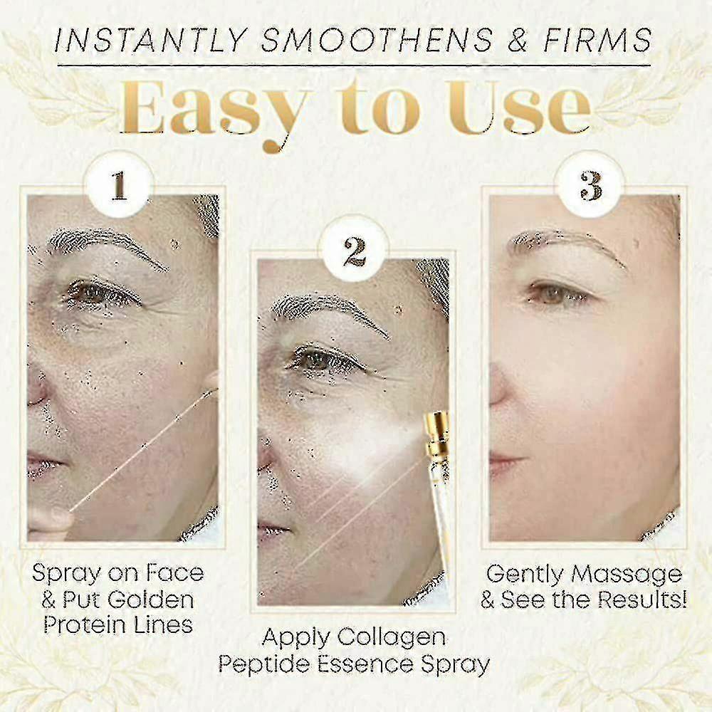 Soluble Protein Thread Lifting Set And Nano Gold Essence Combination ...