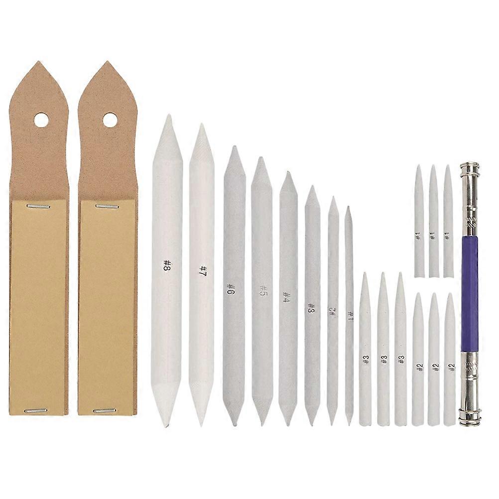 1 Set/20PCS Beginner Sketch Tools Blending Paper Stumps Art Drawing ...