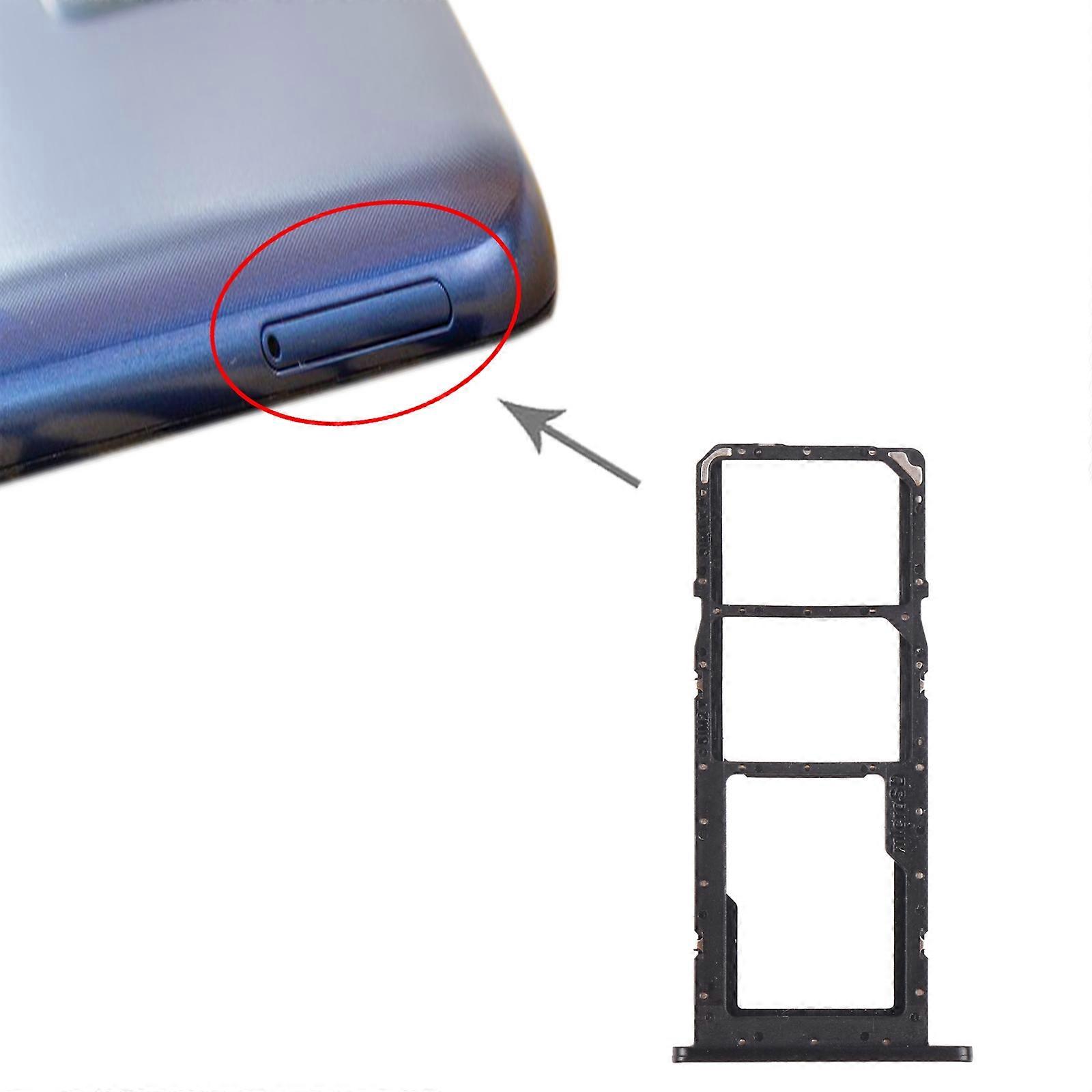 For Samsung Galaxy A02s SM-A025 SIM Card Tray + SIM Card Tray + Micro ...