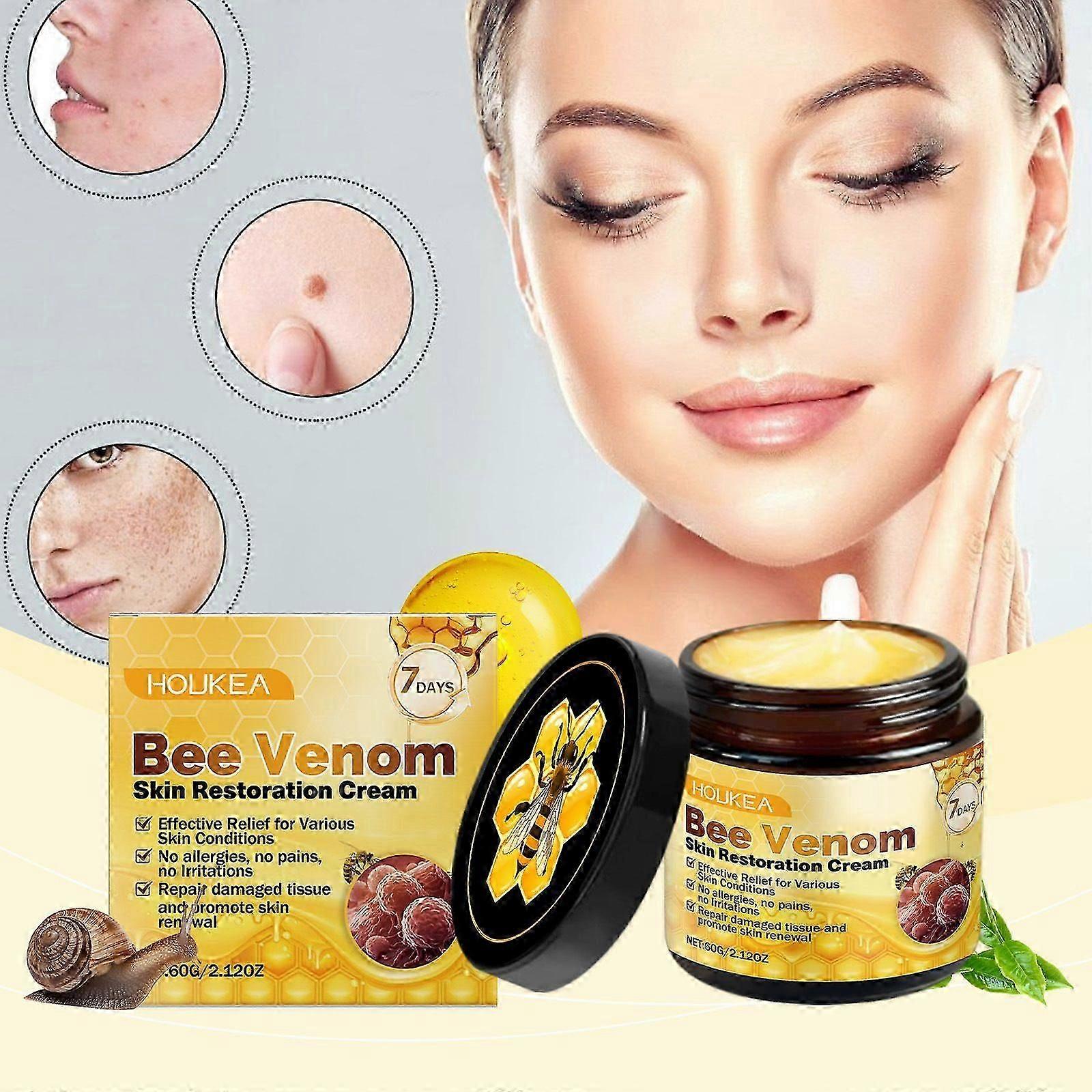 1-3pcs Bee Venom Repair Cream, Bee Venom Skin Restoration Cream, Bee ...