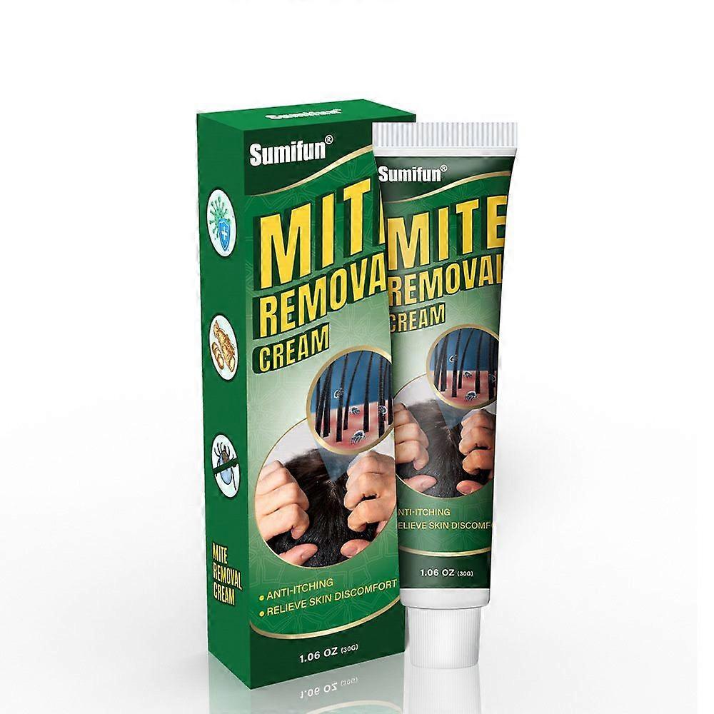 Mite Removal Cream Antibacterial Ointment Anti-Itching Remove Pubic ...