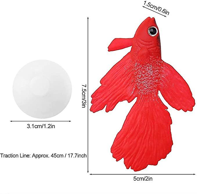 DWW-Fake Fish, Fake Artificial Fish Aquarium Fish Decoration Fake ...