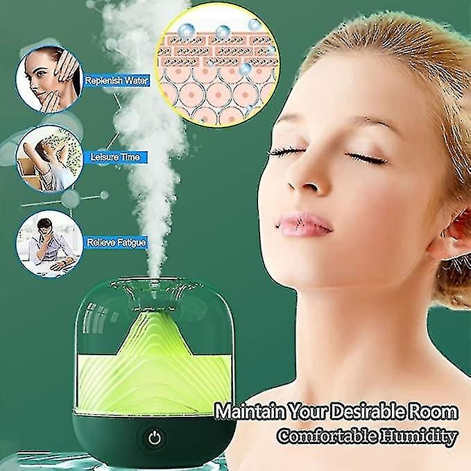 bedroom humidifier, baby cool mist humidifier, small battery powered ...
