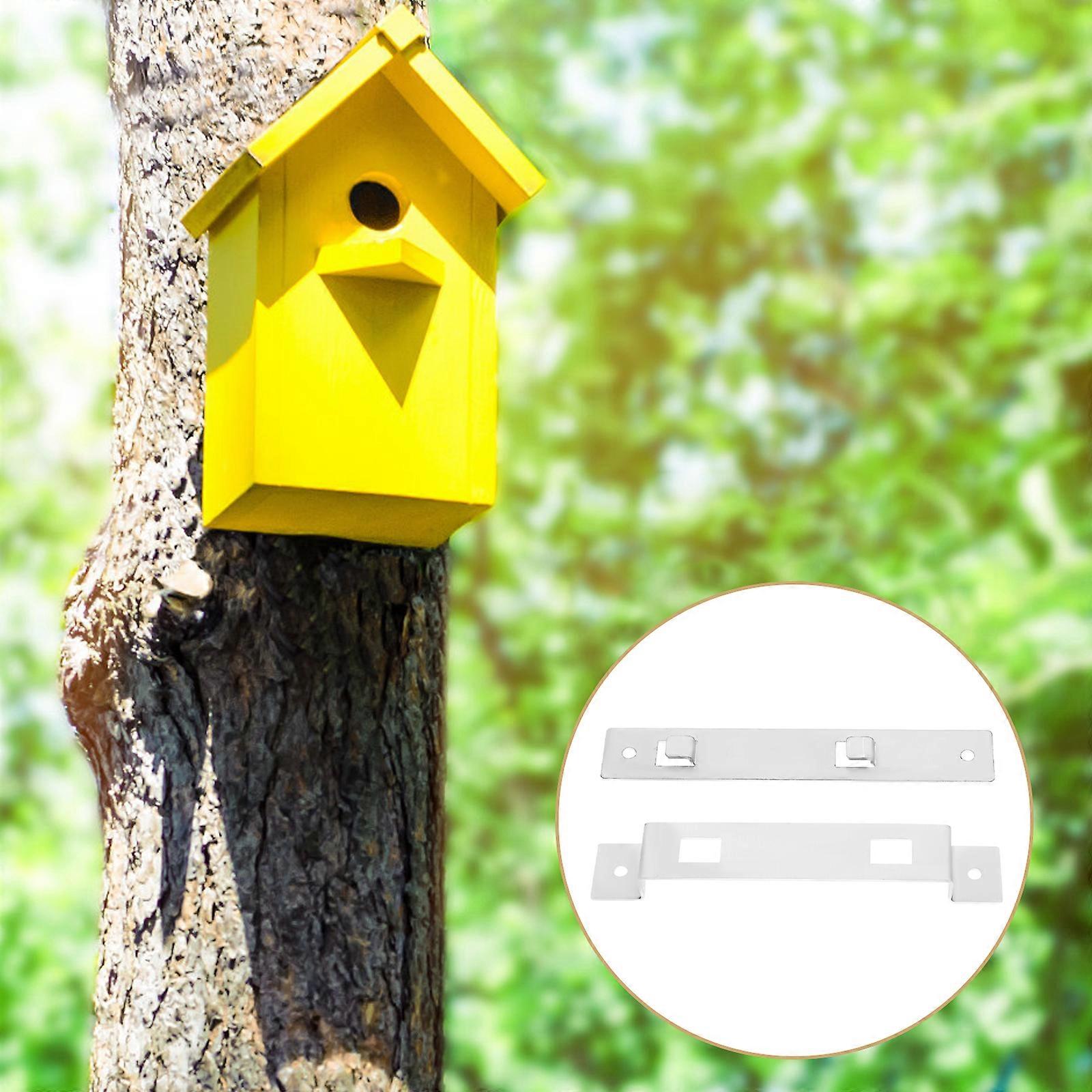 1 Set of Bird House Hanger Bracket Stable Rust Proof Bracket Galvanized ...