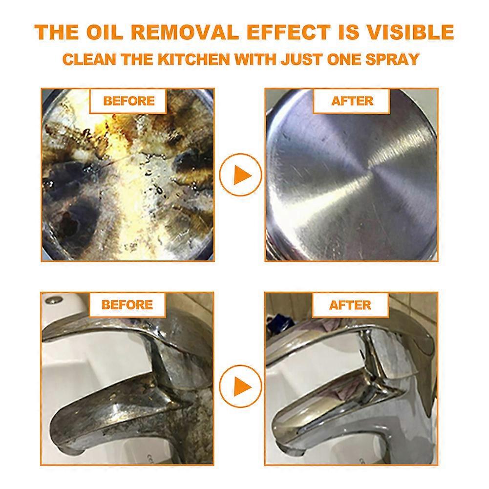 Kitchen Cleaner Spray Foam Grease Degreaser Remove Oil Dirt Cleaning ...