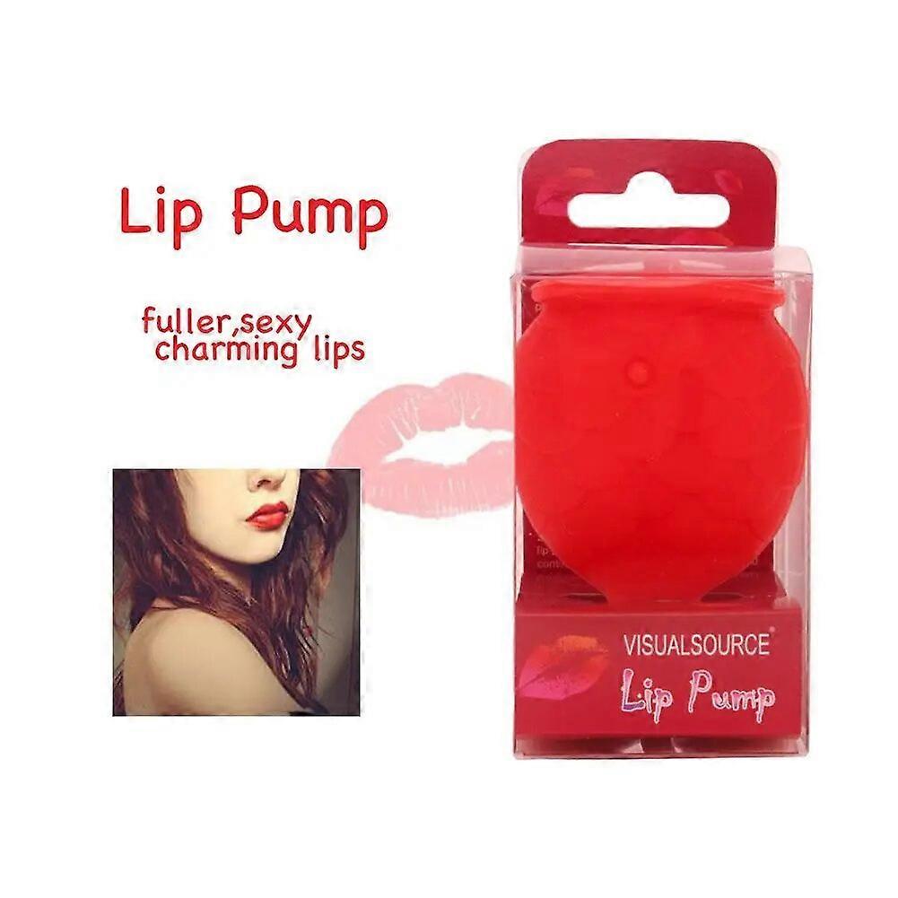 Sexy Lips Pump Soft Silicone Lip Enhancer Fish Shape Lip Lips Enhancer ...