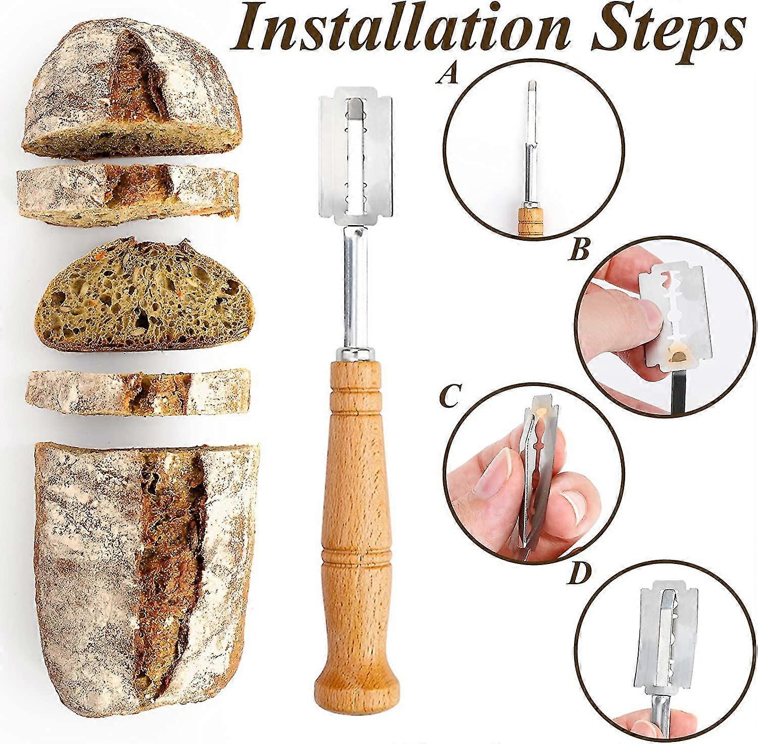 Bread Cutter Bread Lame Bread Scoring Tool Dough Bread Scoring Knife ...