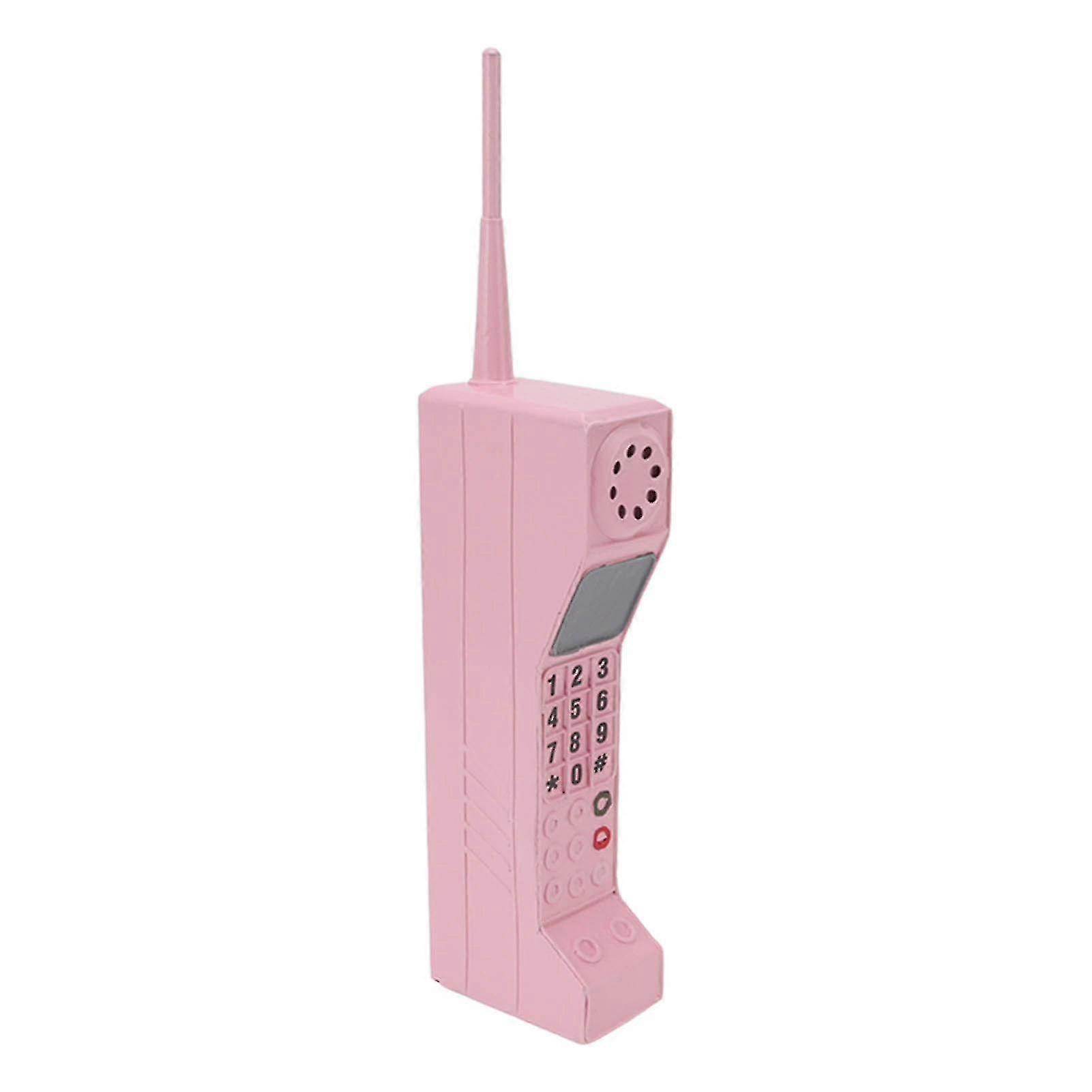 Retro Cell Phone Ornament Iron Vivid Lightweight E Decorative Colorfast ...