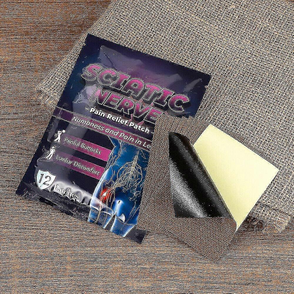Sciatica Nerve Pain Relief Patch Heating Patch Body Meridians Plaster ...