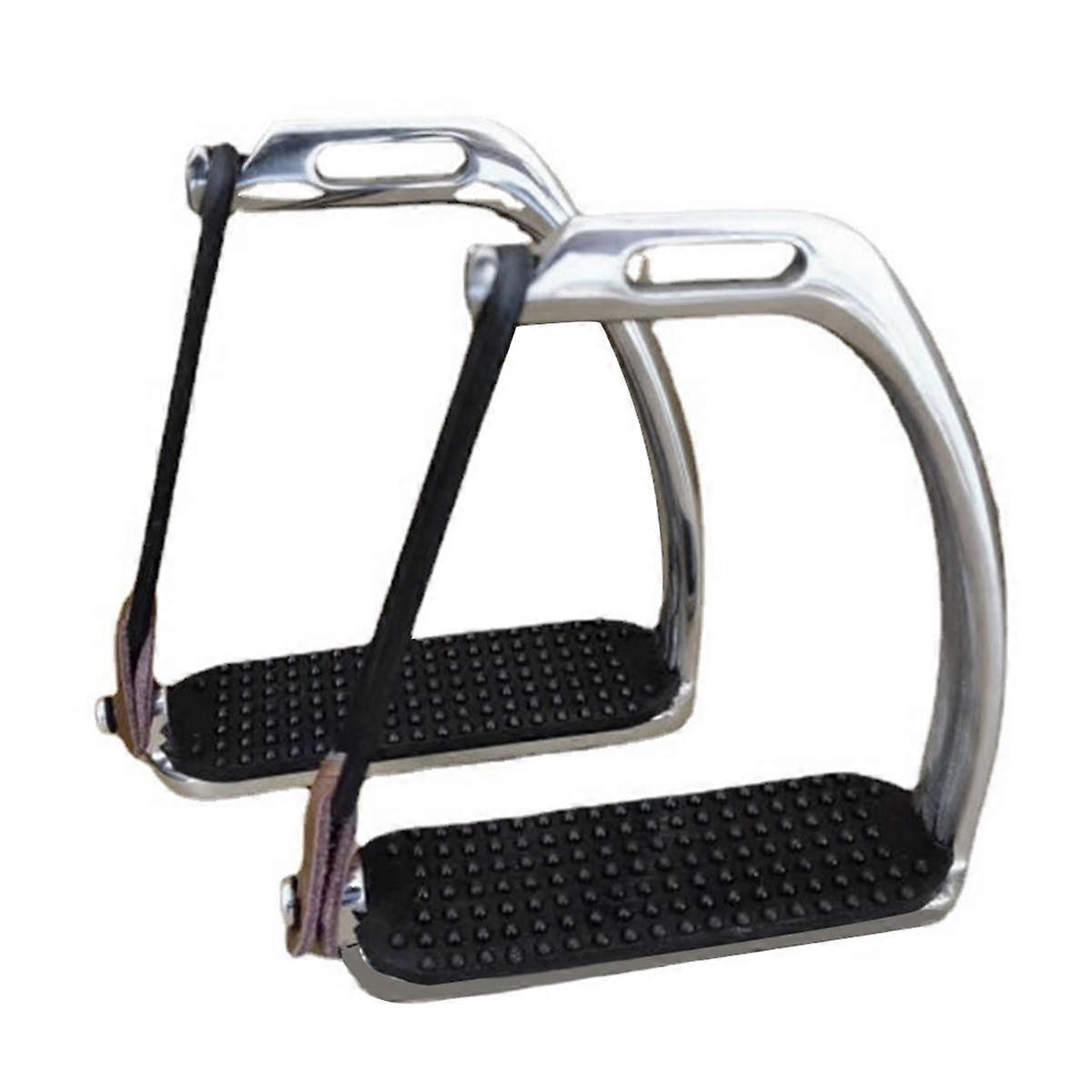 High Strength Stirrups Riding Safety Stirrups Silver Polish Stainless ...